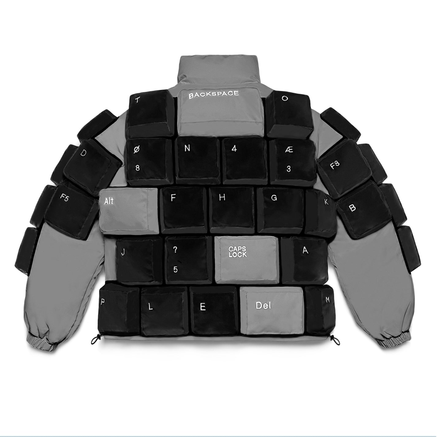 BLACK & GREY KEYBOARD JACKET – Liminal Work Shop