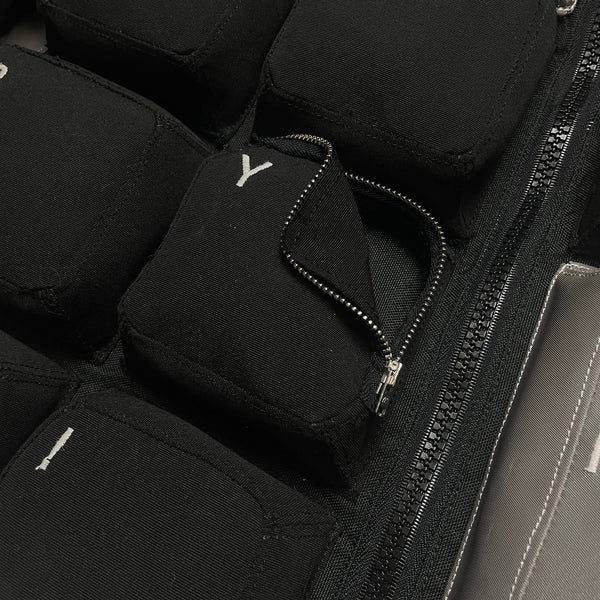 BLACK & GREY KEYBOARD JACKET – Liminal Work Shop